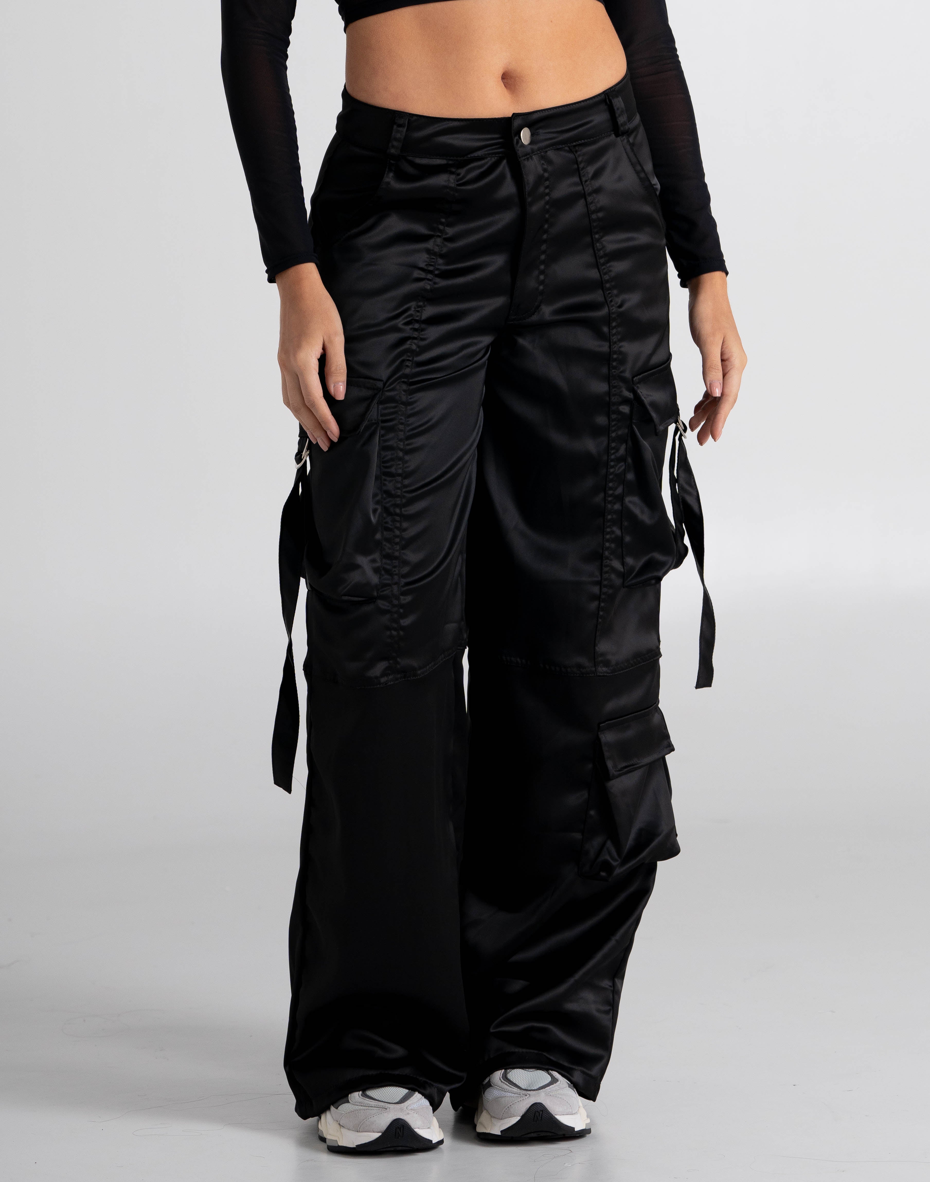 Pantalon Cargo Satin – 34thirtyfour